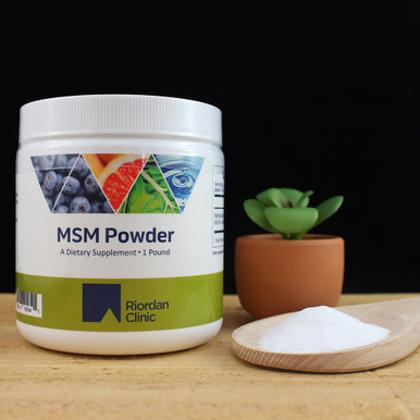 MSM Powder 1 lb - Riordan Clinic Nutrient Store