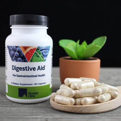 Digestive Aid, 90 Capsules - Riordan Clinic Nutrient Store