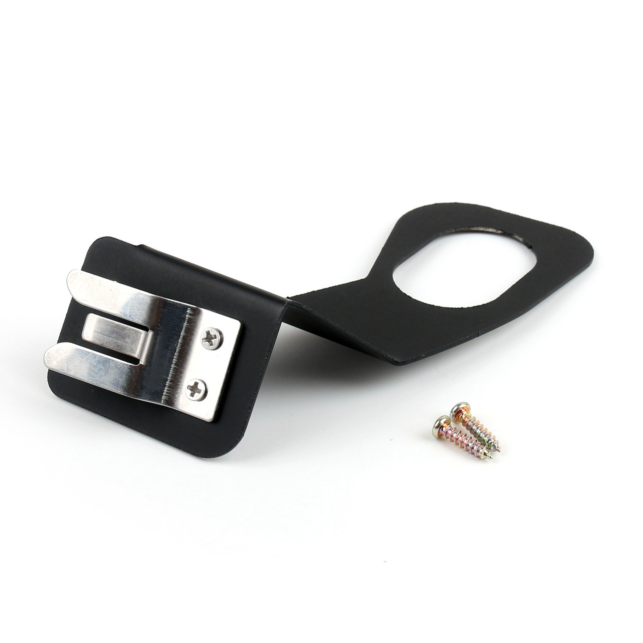 JK CB HAM Radio Mic Holder Passenger Grab Bar Mount Clip Kit Cobra ...