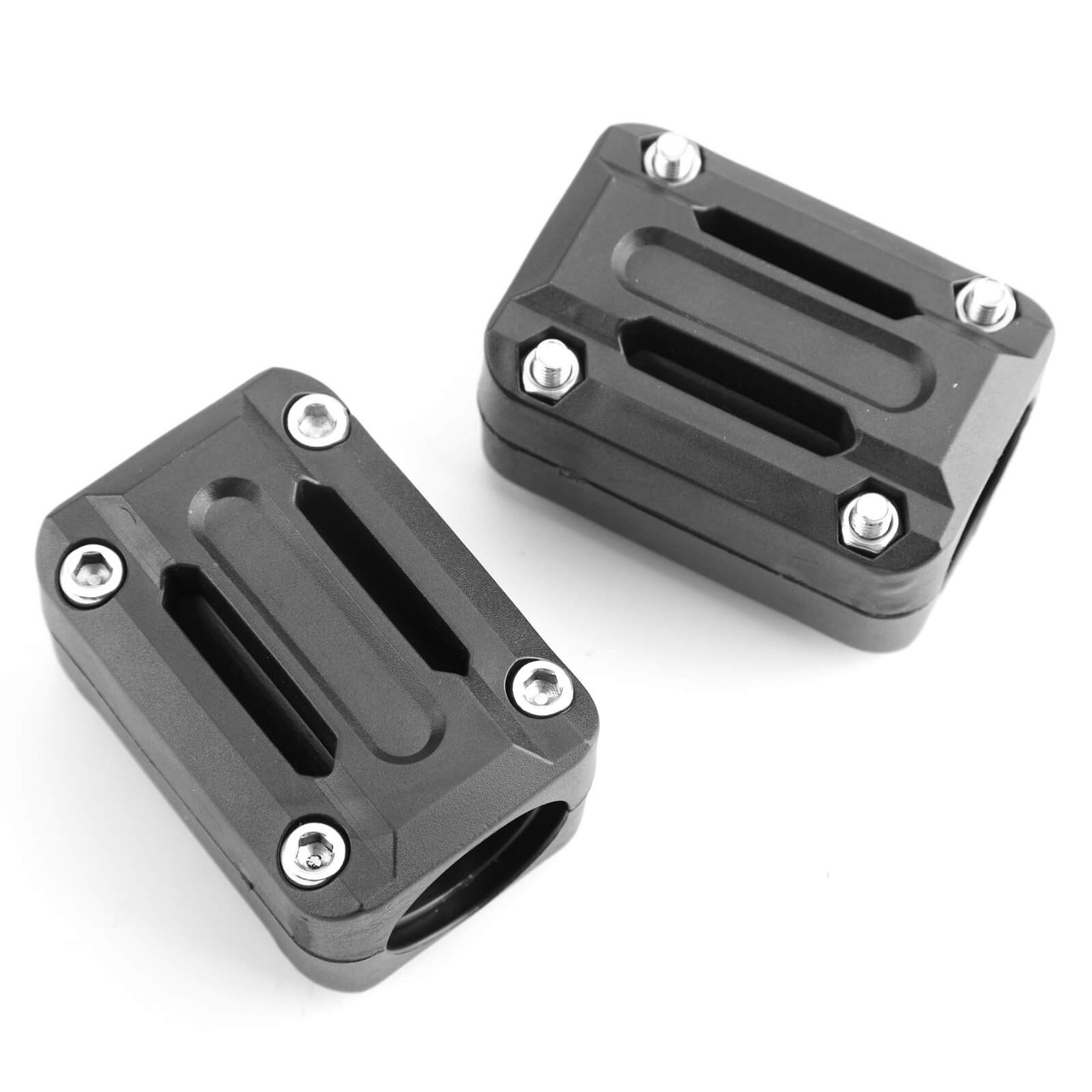 22mm 25mm Engine Frame Bar Protection Guard Ground Crash Slider Pads ...
