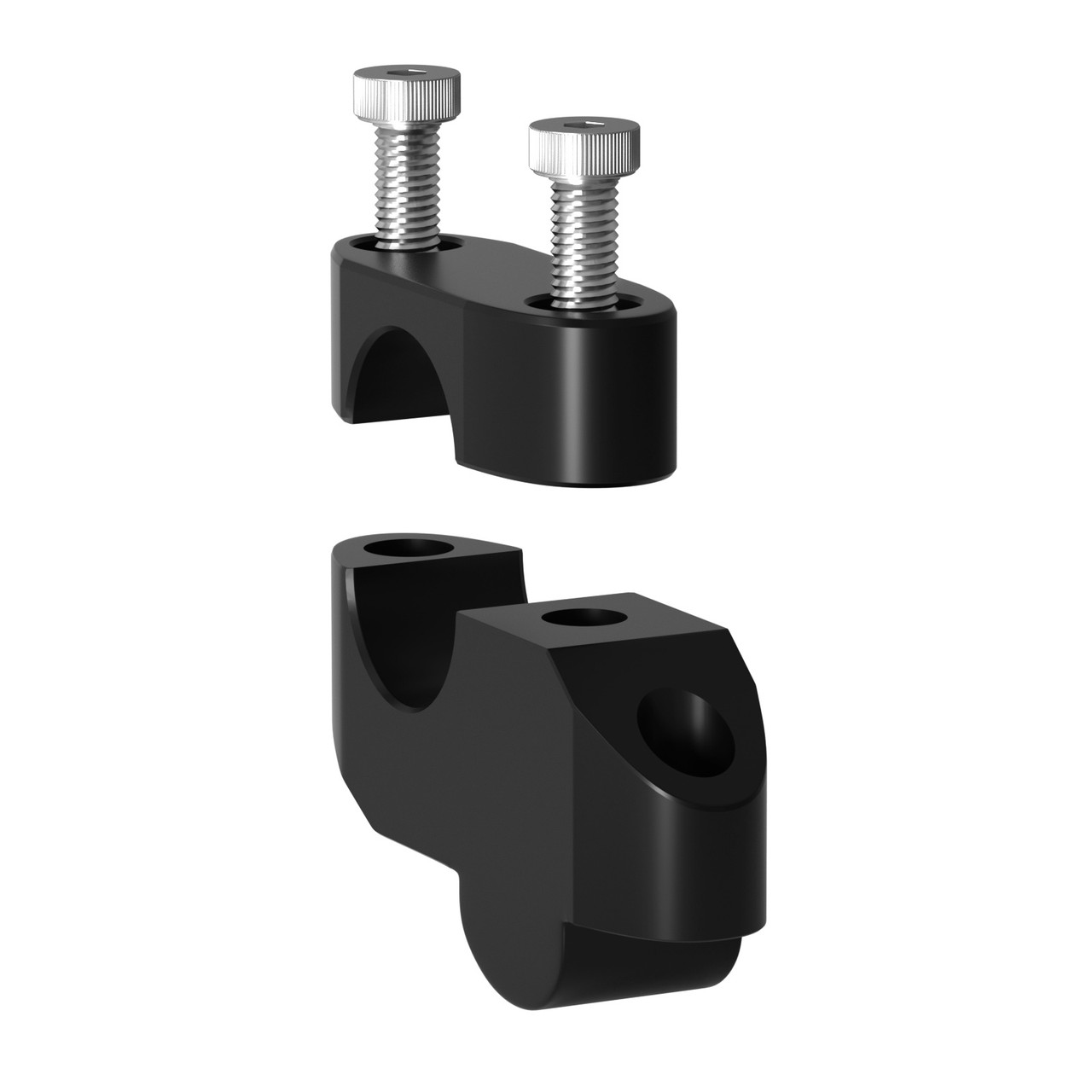 Billet Aluminum 7/8" Handlebar Risers Extensions Kit For 22mm 7/8 ...