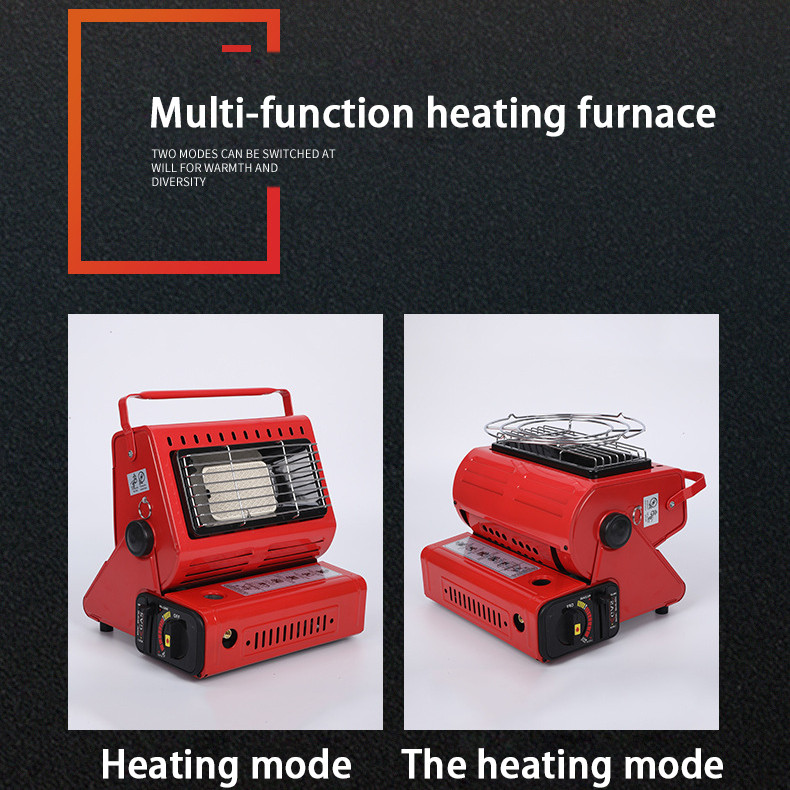 Camping Emergency Butane Heater Double Coherent Heat Source Survival ...