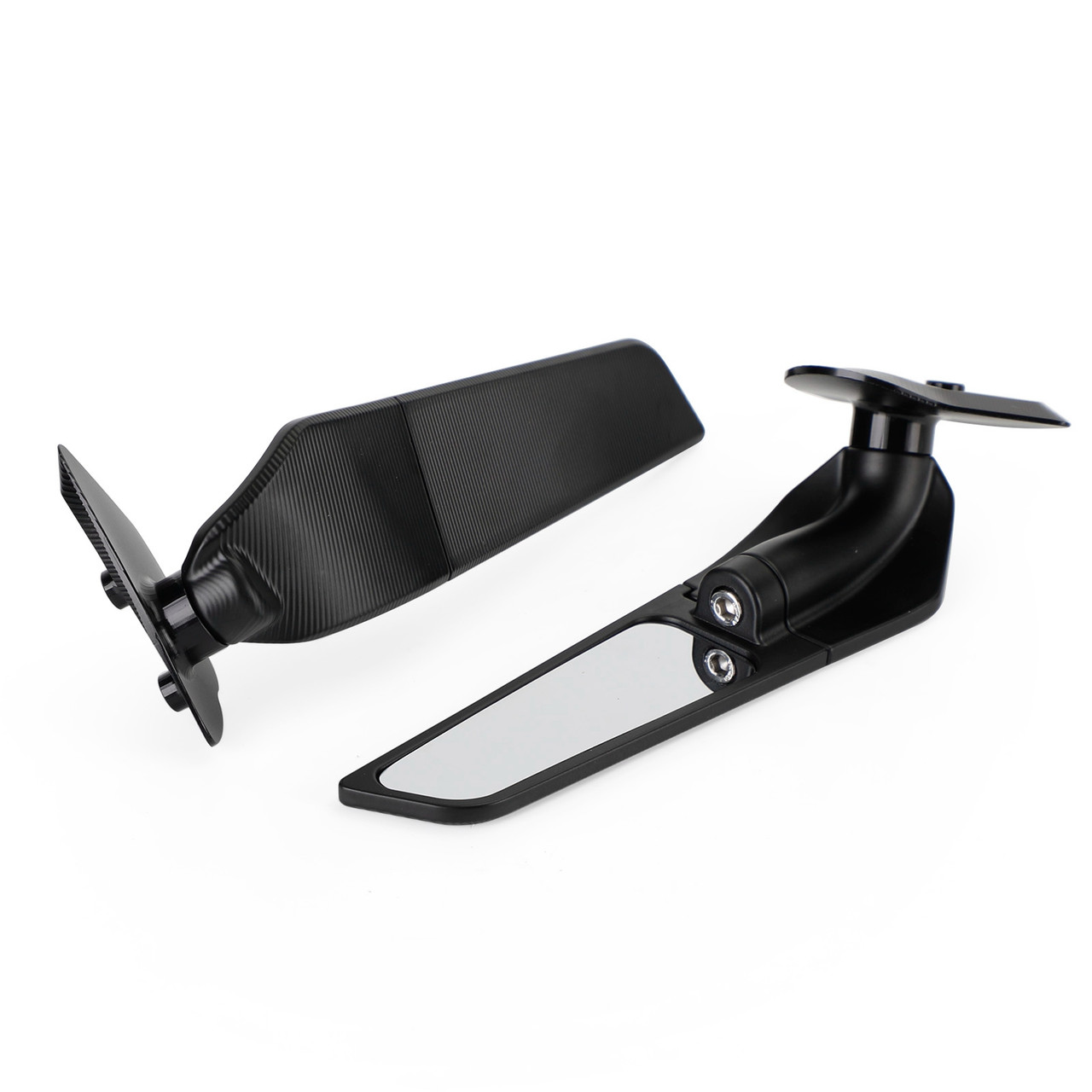 Adjustable Wing Fin Rearview Mirrors For Yamaha YZF R6 17-2021 YZF R7 ...