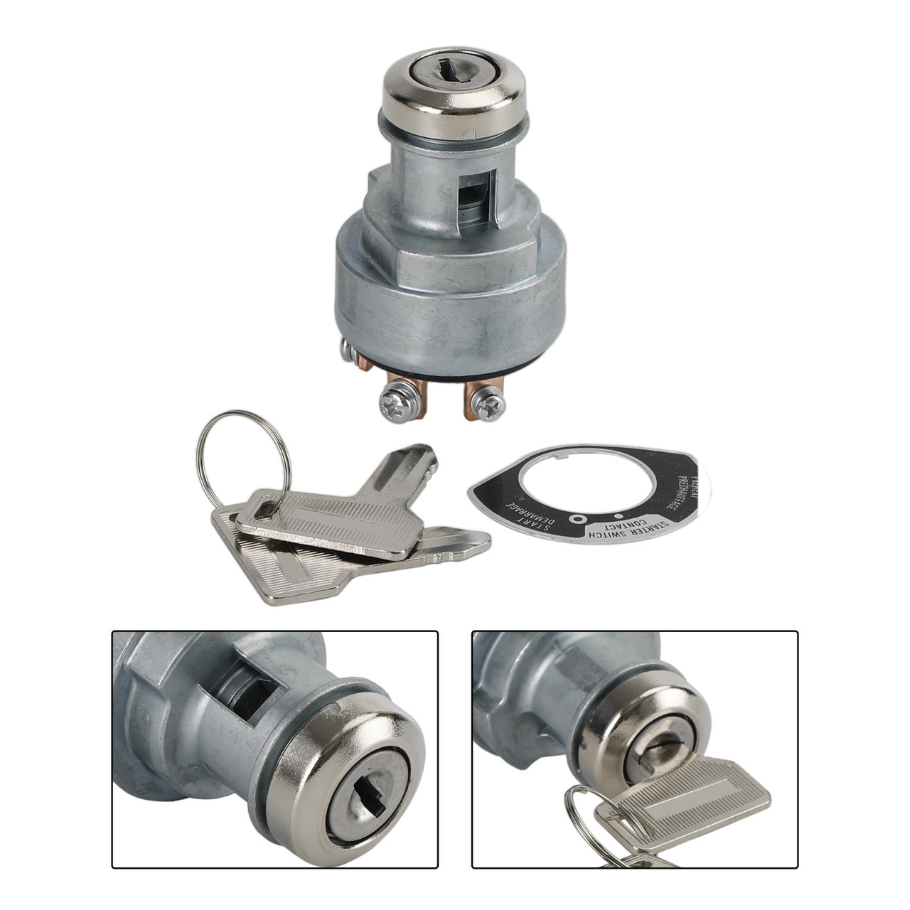 Ignition Switch W/301 Keys 933110-00200 933110-00100 Yanmar Excavator ...