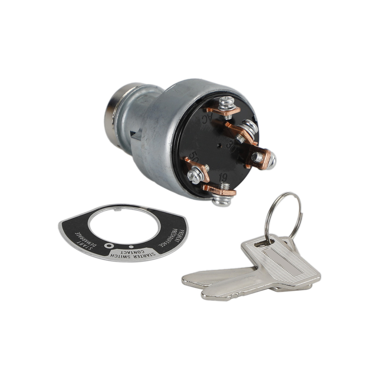 Ignition Switch W/301 Keys 933110-00200 933110-00100 Yanmar Excavator ...