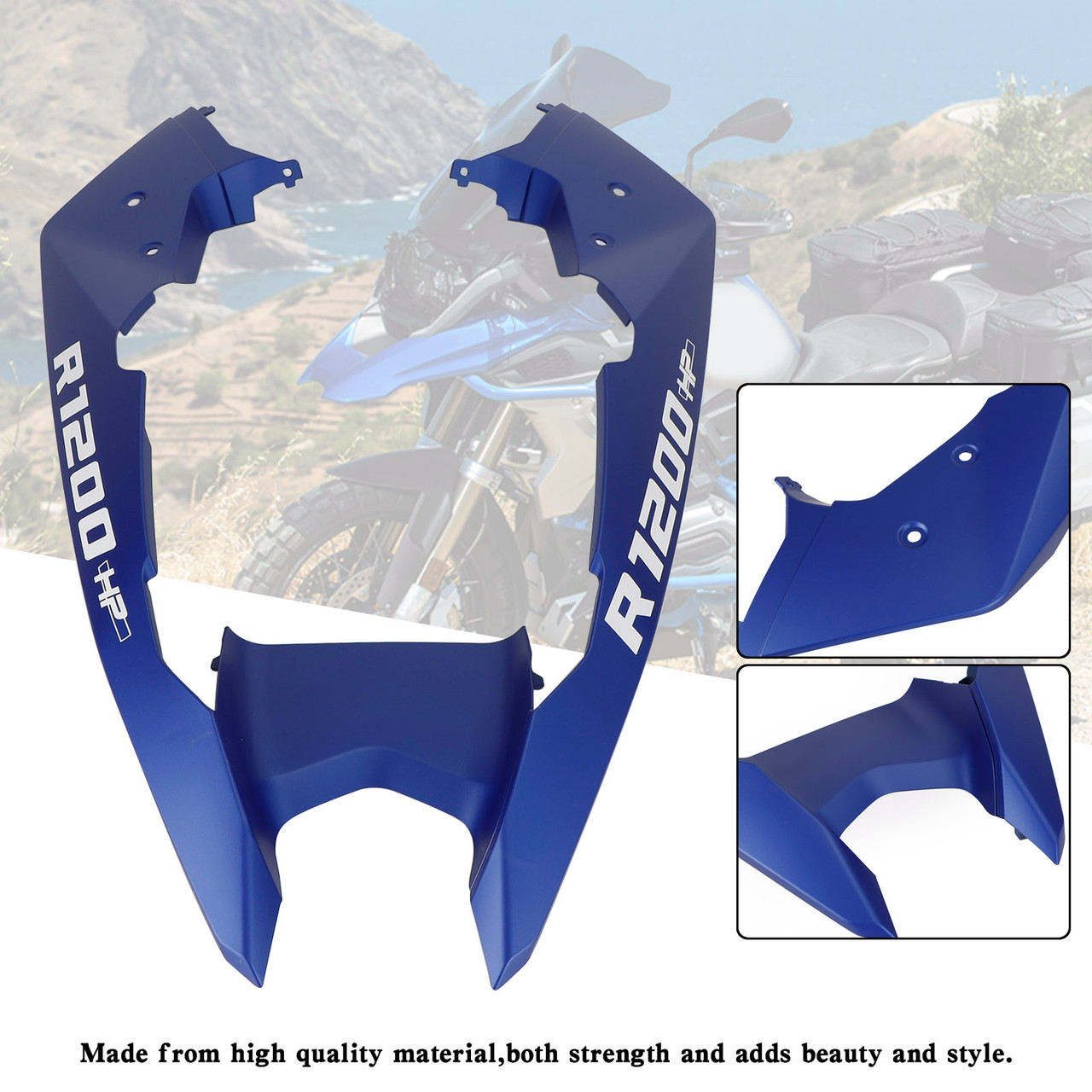 14-18 BMW R1200GS ADV Front Nose Fairing Beak Fender Cover BLU - Mad ...