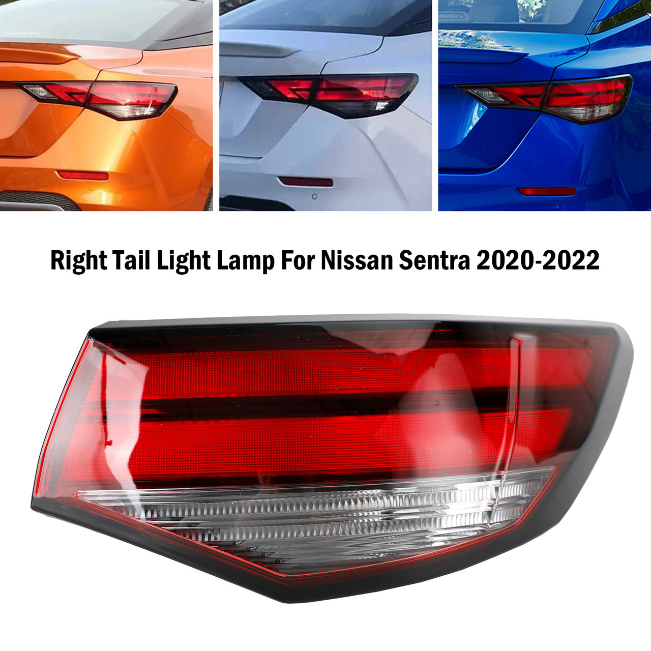 Right Nissan Sentra 2020-2022 Tail Light Lamp - Mad Hornets