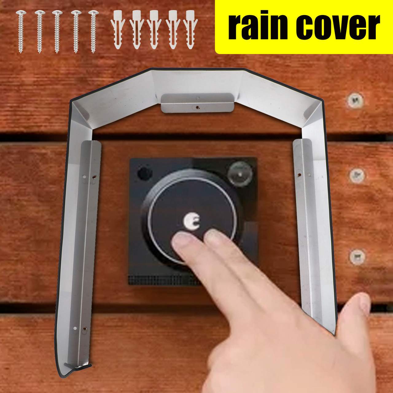 Stainless Steel Weather Protection Box Wall box Rain Cover For Doorbell ...