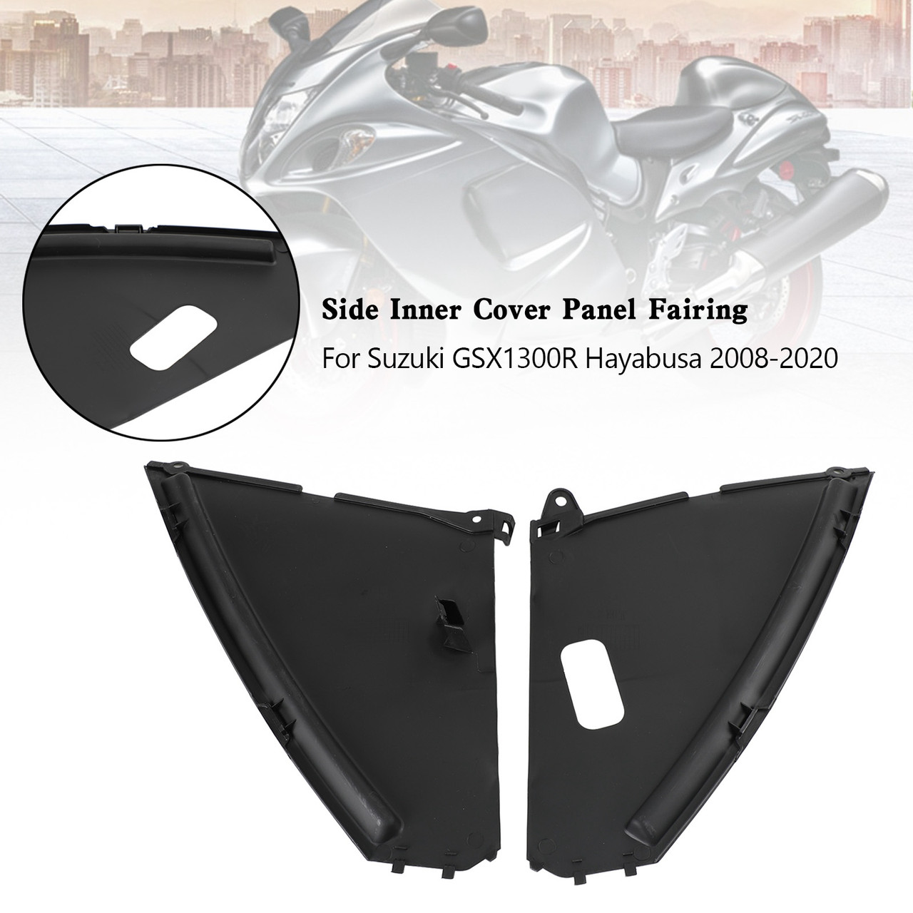 Side Inner Cover Panel Fairing Suzuki GSX1300R Hayabusa 2008-2020 - Mad ...