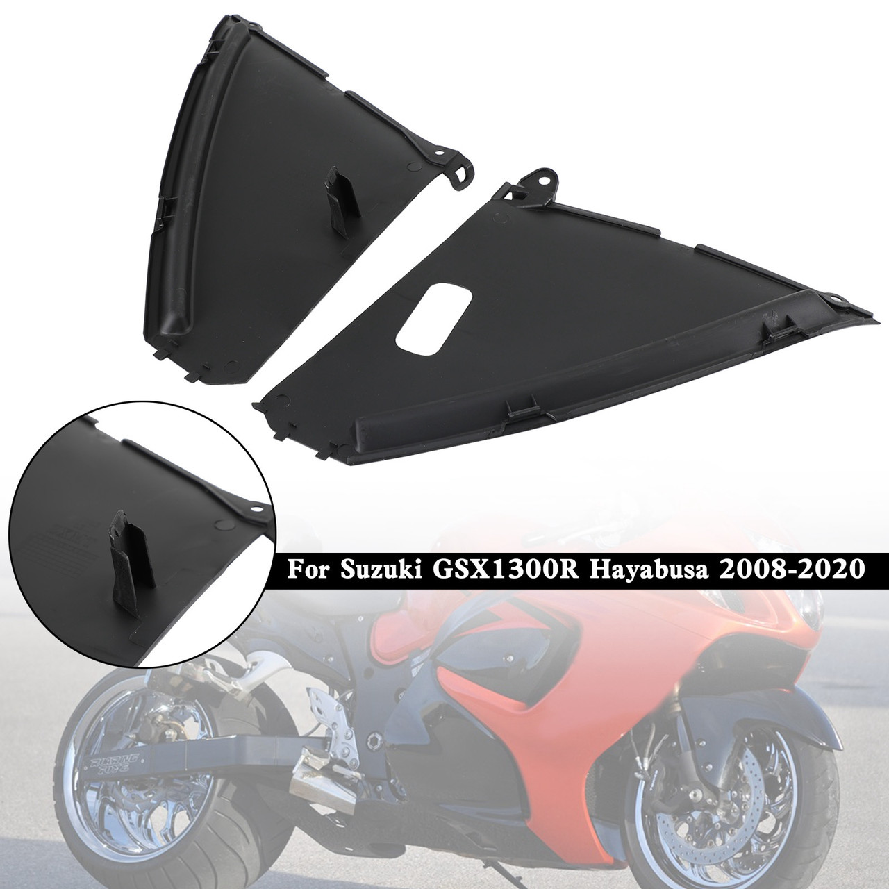 Side Inner Cover Panel Fairing Suzuki GSX1300R Hayabusa 2008-2020 - Mad ...