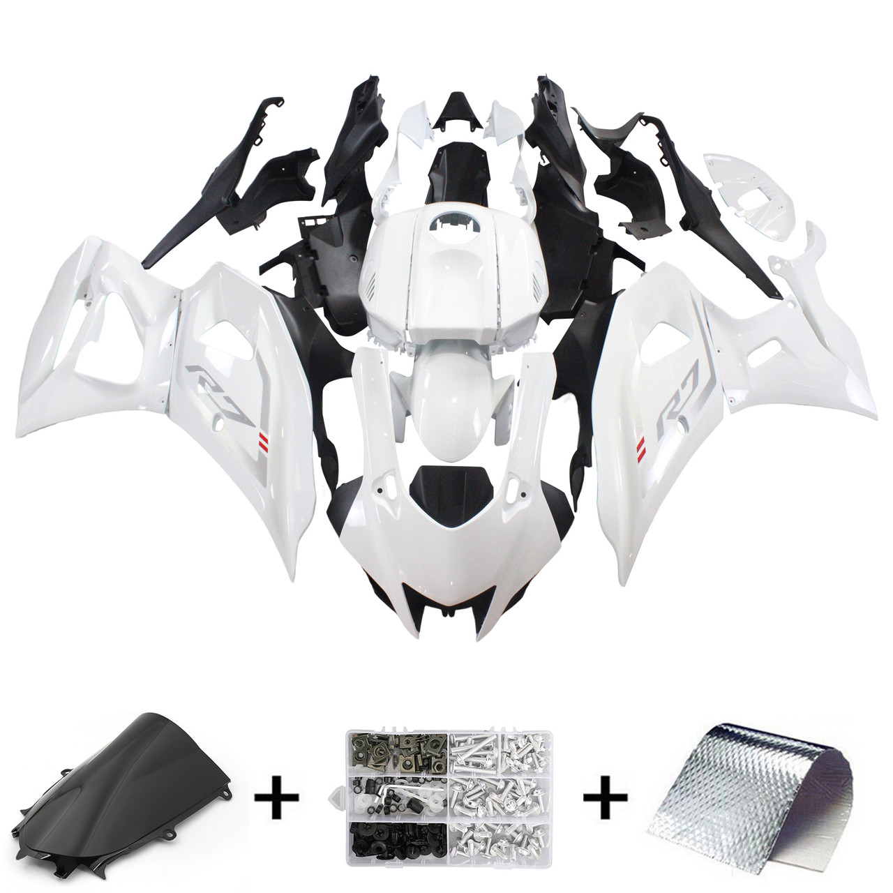 2022-2023 Yamaha YZF-R7 Amotopart Fairing Kit Generic #107 - Mad Hornets