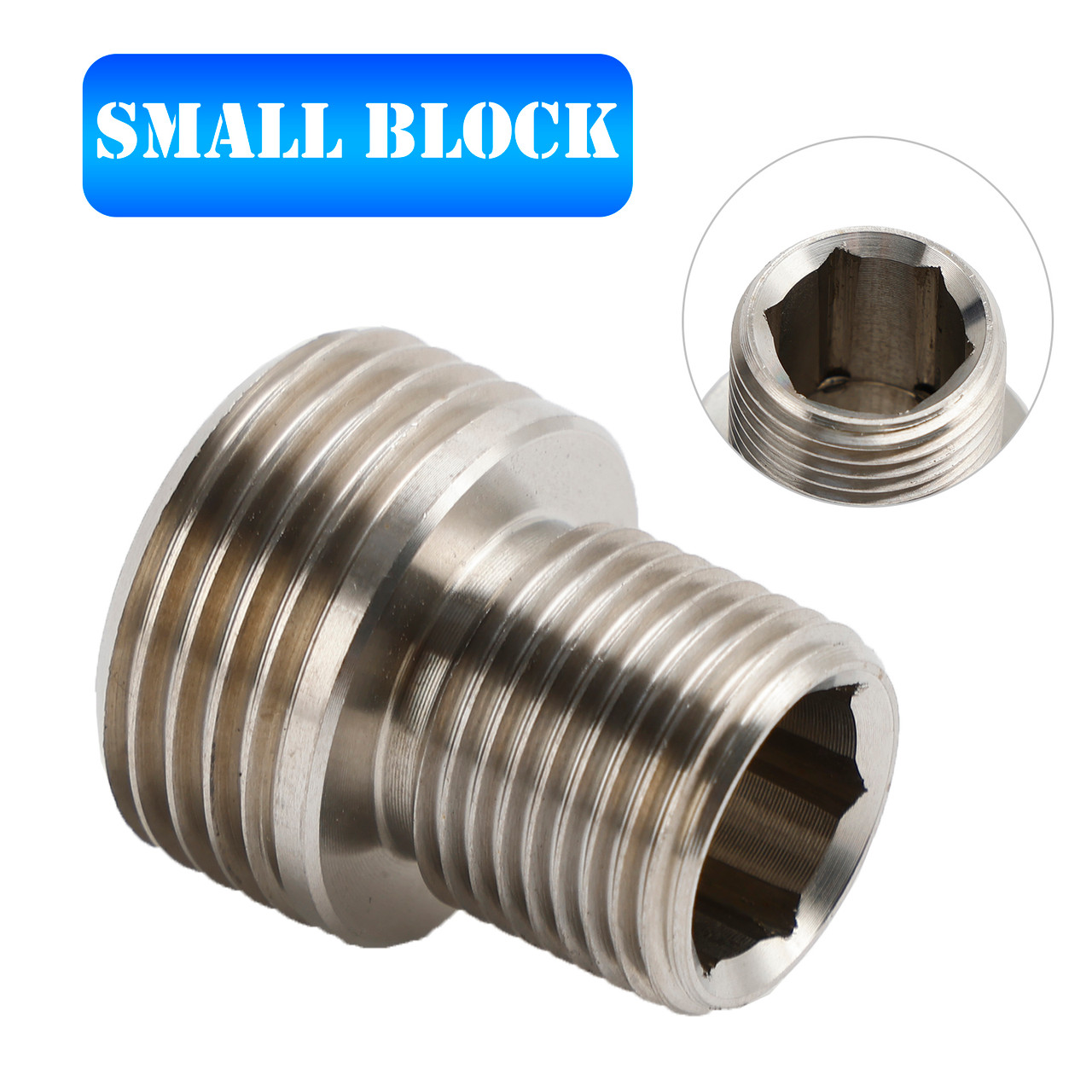 Small Block Oil Filter Insert Adapter SBF 5.0 302 351 F1AZ-6890-B for ...