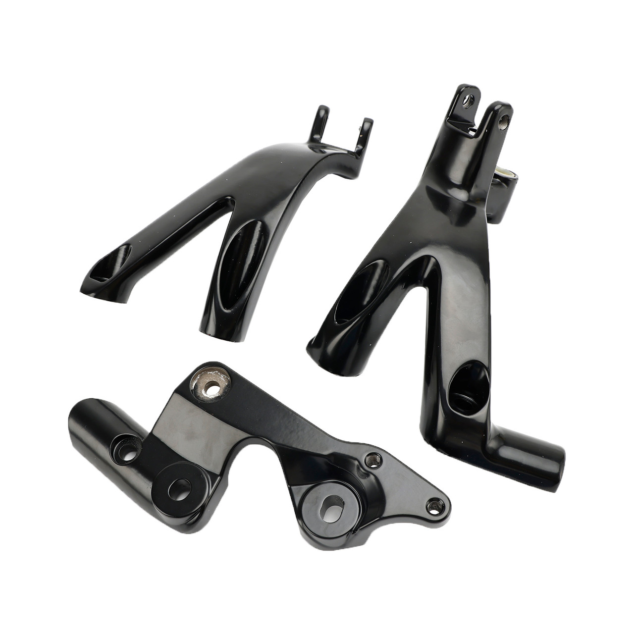 Black Forward Control Kit Fits 2018 and up Softail Street Bob & Low ...
