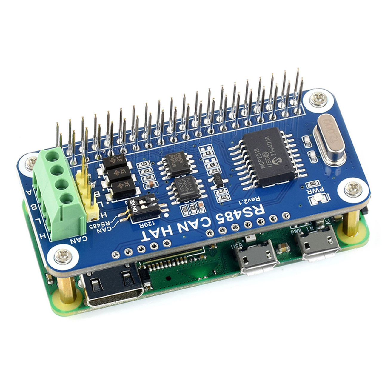 Raspberry Pi Rs485 Can Expansion Board Uart Communication Module 1749