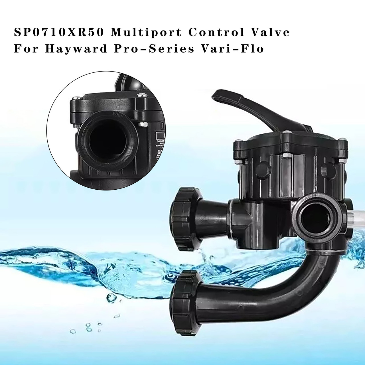 Hayward Pro-Series Vari-Flo Multiport Control Valve SP0710XR50 Generic ...
