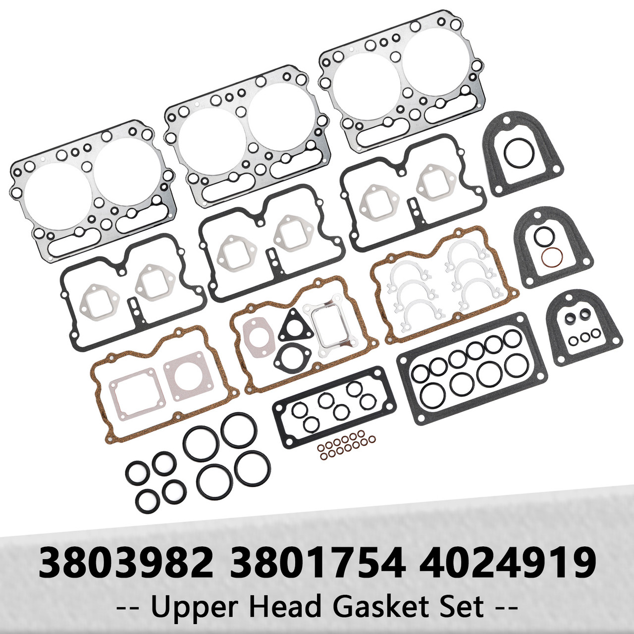 Cummins 855 Big Cam IV STC 4024919 NT NTC Upper Head Gasket Set 3801754 Generic - Mad Hornets