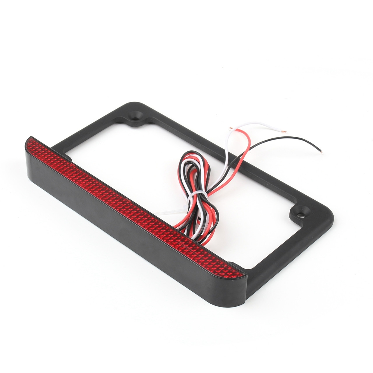 6" LED License Plate Frame With LED Tail Brake Light Universal ...