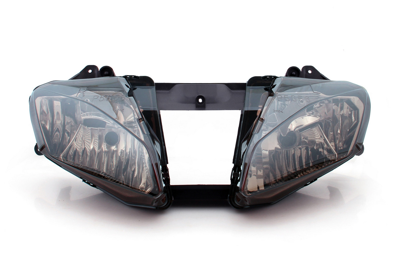 Headlight Yamaha YZF R6 600 Smoke Lenses (2006-2007) - Mad Hornets