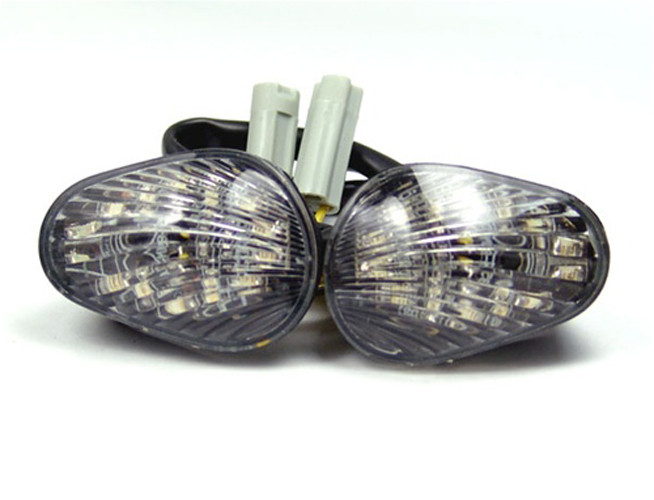 Front Indicators Flush Mount LED Turn Signals Yamaha YZF R1 (02-08), R6 ...