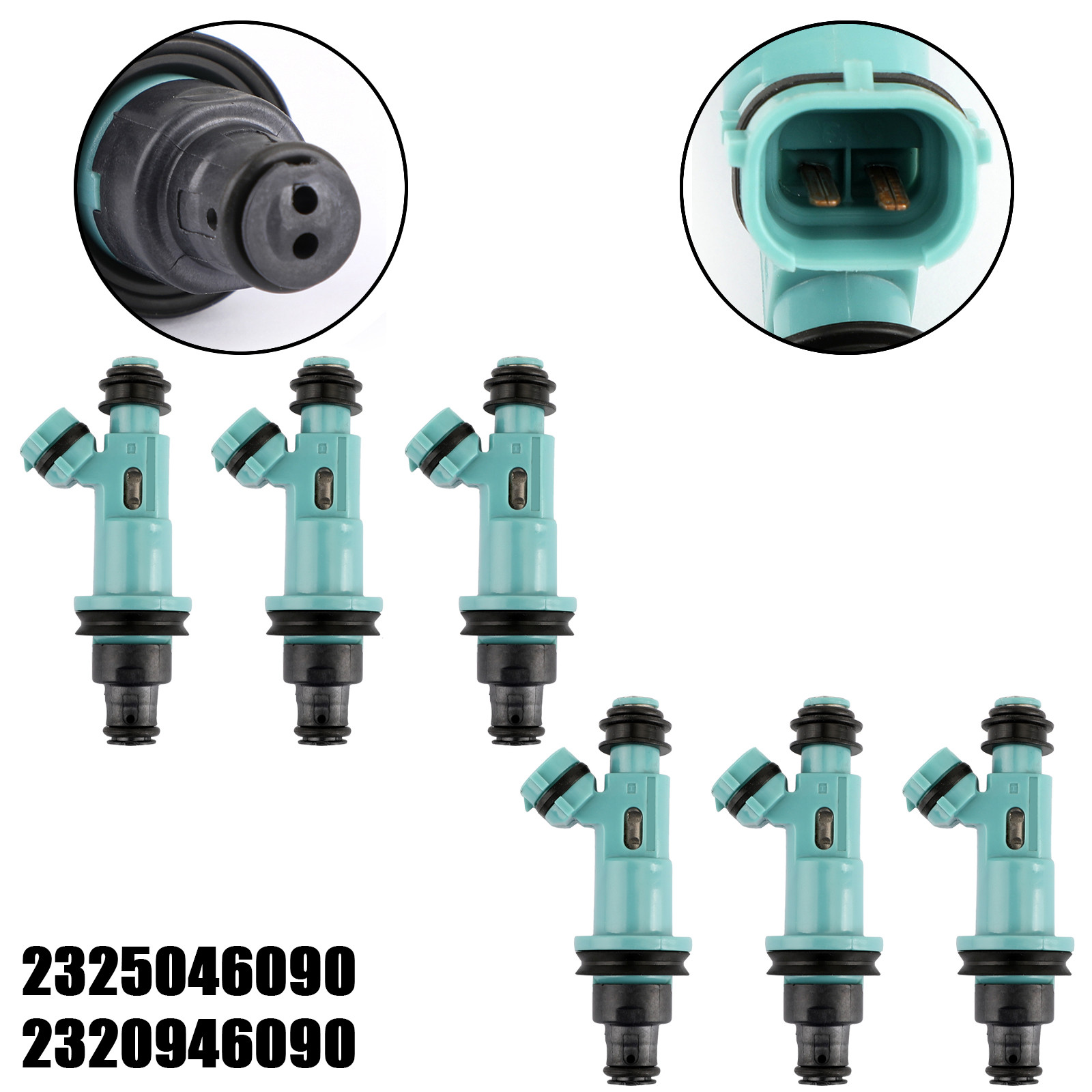 6x Fuel Injector For Toyota Lexus GS300 98-05 IS300 01-05 SC300 98-00 ...