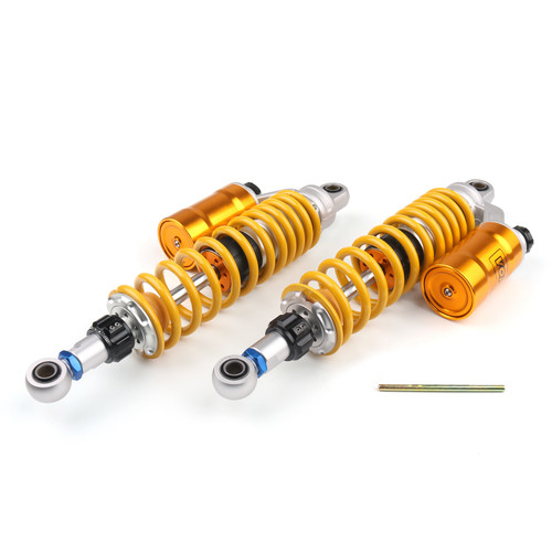 Universal Adjustable 340mm Rear Suspension Air Shock Absorbers For ...
