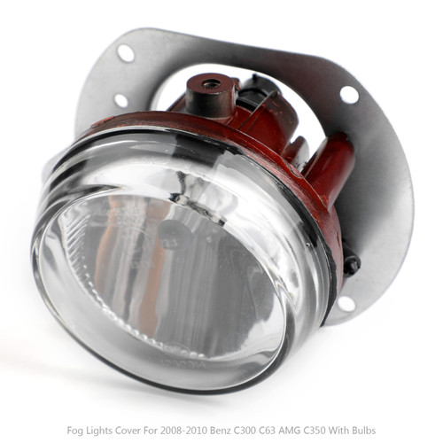 2 PCS Bumper Fog Front Light Lamp W/Bulb For Mercedes C300 C350 CL550 ...