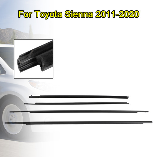 05-15 Toyota Tacoma Double Cab Car Outside Window Weatherstrip Seal ...