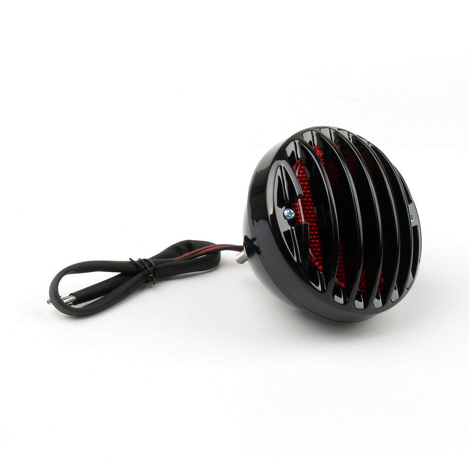 Grill Tail Light Universal Fit Custom Chopper Hot Rod Harley Davidson ...