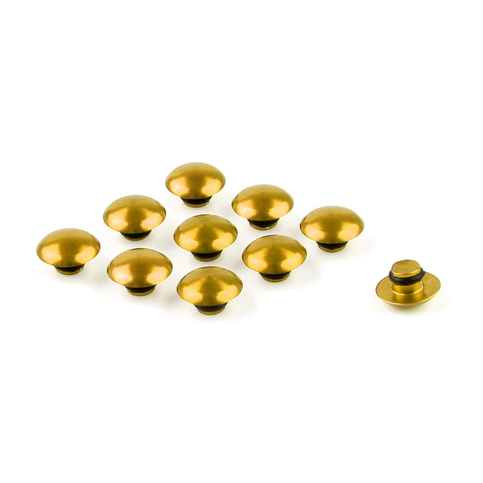 Hex Socket Bolt Screw Nut Head Cover Cap M8 8MM Universal, Gold - Mad ...