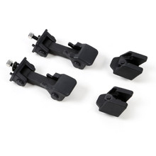 Hood Lock Latches Catch Locking Jeep Wrangler JK (2007-2017) Pair Black ...