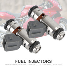 2PCS FUEL INJECTOR IWP043 FOR DUCATI MOTORCYCLES Supersport MH900 ...