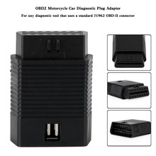 OBD2 Scanner Partner 16 Pin Male to Female Diagnostic Adapter Connector ...