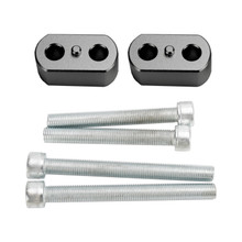 Black Handlebar risers 20 mm for Tiger 800 & XC,XCa,XCx,XR,XRt,XRx 2010 ...