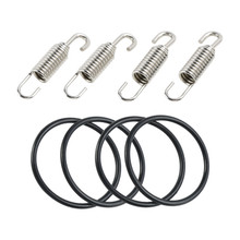 4 Pack Exhaust Spring & Seal O Rings For SX EXC 200 250 300 XC 300 TPI ...