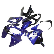 2000-2001 Kawasaki ZX9R Black Blue Fairing Kit - Mad Hornets