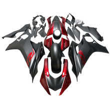 2017-2023 Yamaha YZF R6 Dark Red Black Fairing Kit - Mad Hornets