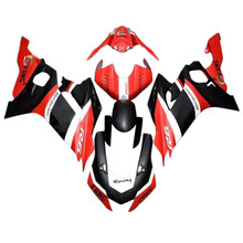 2017-2023 Yamaha YZF R6 Matte Black White Red Fairing Kit - Mad Hornets