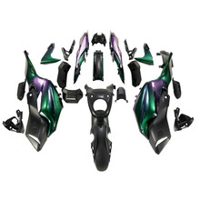 2012-2017 Yamaha MT-07 / FZ-07 Black Green Fairing Kit - Mad Hornets