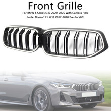 2020-2025 BMW 6 Series Front Grille With LED Light With Camera Hole ...