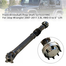2007-2011 Jeep Wrangler 3.8L 4WD 0 to 6'' Lift Front Driveshaft Prop ...