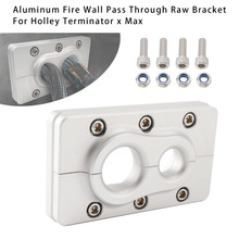 Aluminum Fire Wall Pass Through Raw Bracket For Holley Terminator x Max - Mad Hornets