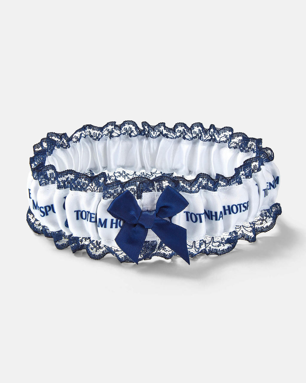 Spurs White And Navy Bar Scarf | Official Spurs Store