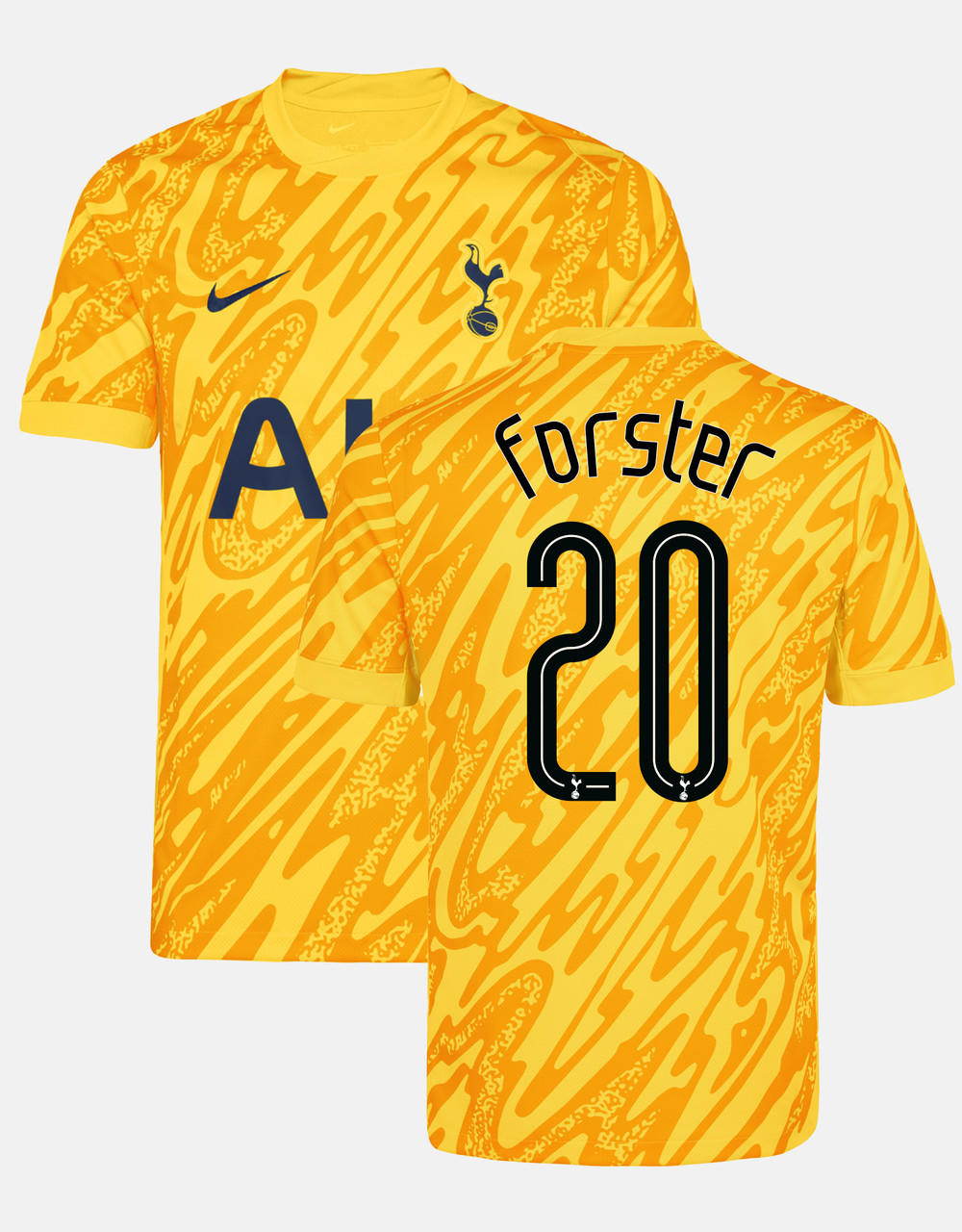Fraser Forster Youth Goalkeeper Club Spurs Shirt | Spurs