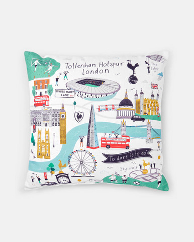 Spurs London Map Cushion | Official Spurs Store
