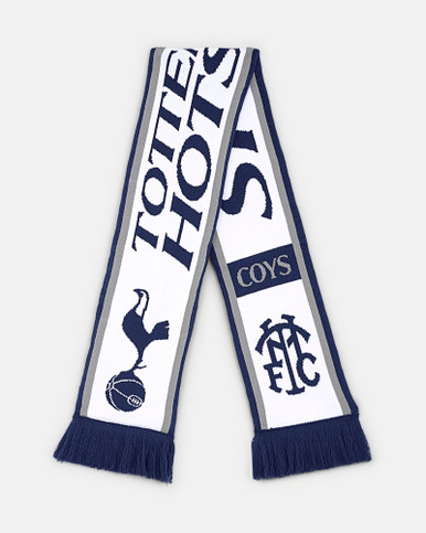 Spurs Kids THFC Navy And White Scarf | Spurs Store