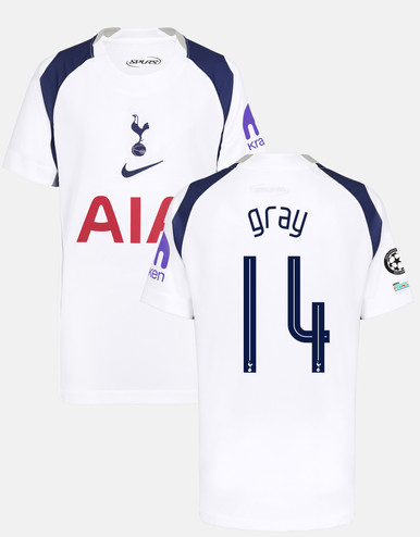 Archie Gray Youth Stadium Club Tottenham Hotspur Home Shirt 2025/26 ...