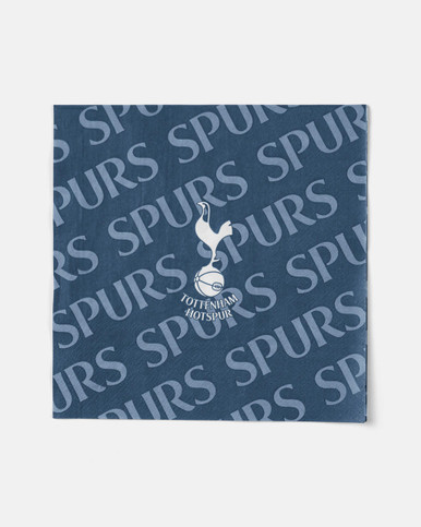 Spurs Crest Party Napkins 40 Pack | Official Spurs Store