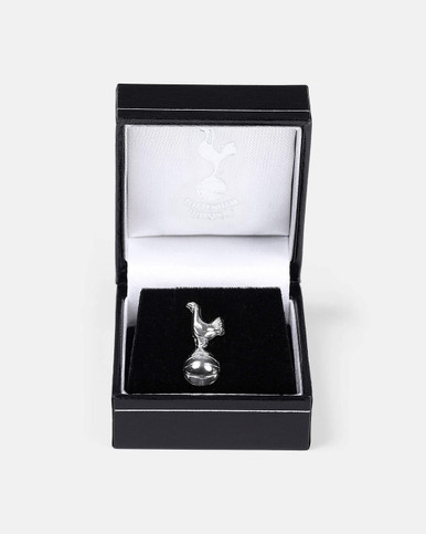 Spurs Silver Plated Cockerel Pin Badge | Spurs