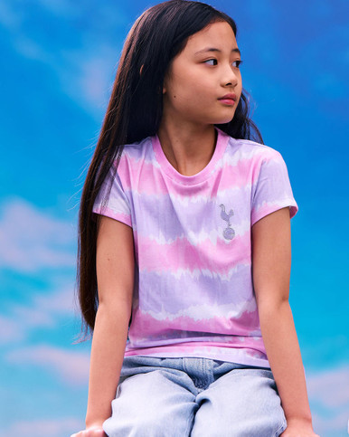 Spurs Kids Tie Dye Pink Tee | Official Spurs Store