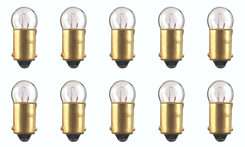 Box of 10 Bulbs #53 Lamp Bulb Lightbulbs